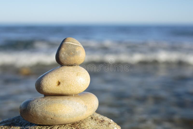 Zen symbol with stones stock image. Image of arrangement - 77573855