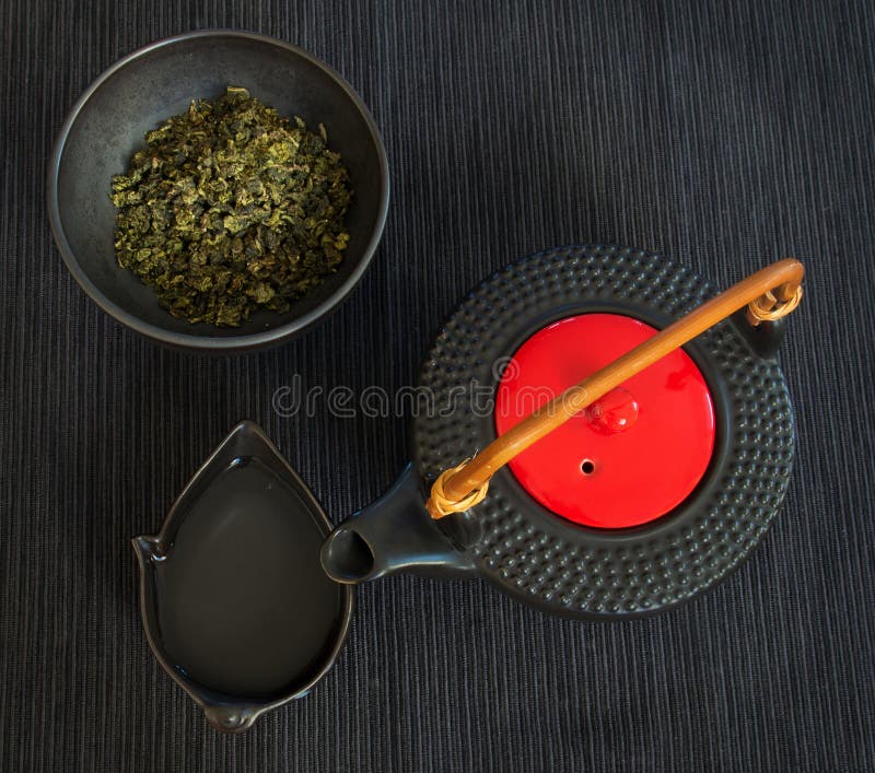Zen tea set stock photo. Image of herbal, asia, health - 48777320