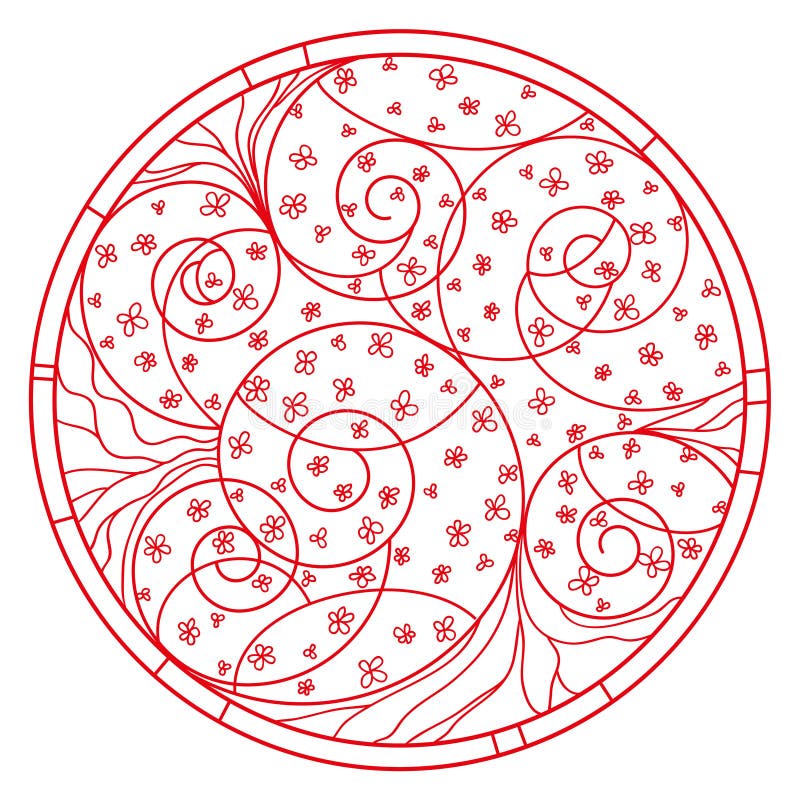 Zendala Art de Zentangle illustration de vecteur. Illustration du ...