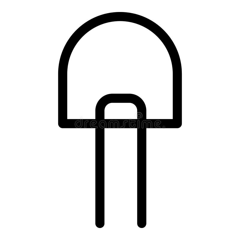 Zener Diode Dual, Linear Style Sign for Mobile Concept and Web Design ...