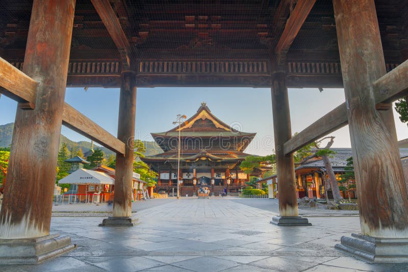Zenkoji Temple, Nagano, Japan Stock Image - Image of history ...