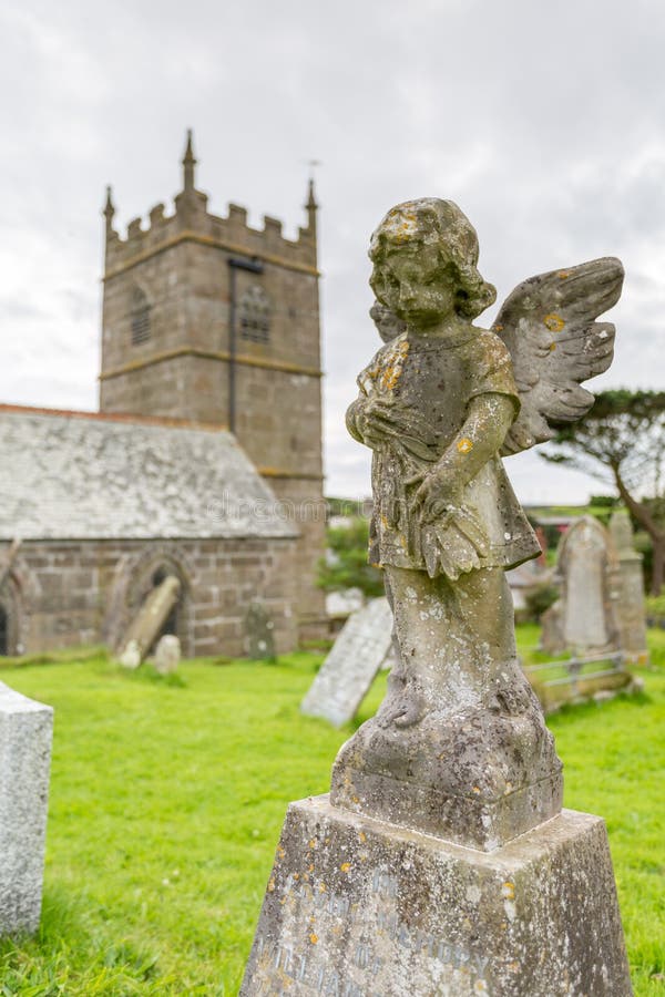 Zennor Church in Cornwall England Stock Image - Image of history ...