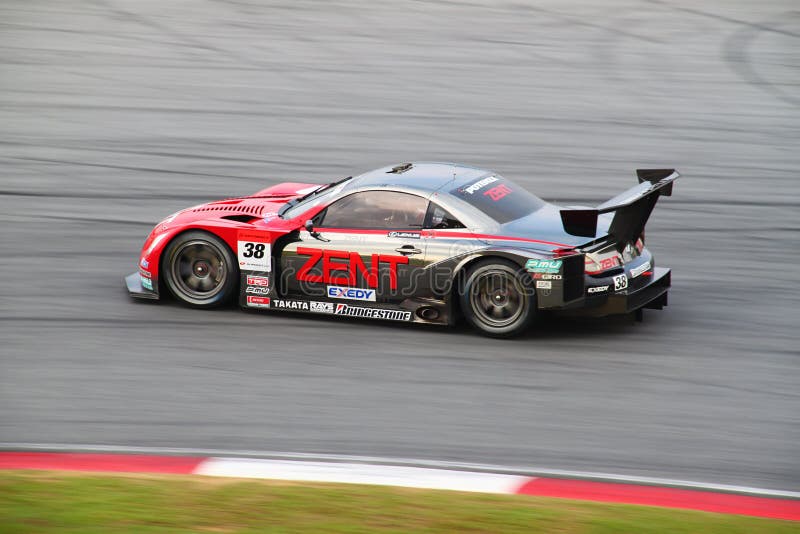Zent Lexus 38, SuperGT 2010 Event Editorial Image - Image of supergt ...
