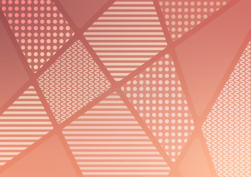 Zentangle Abstract Circle Pink Geometric Wave Pattern Curve Line ...