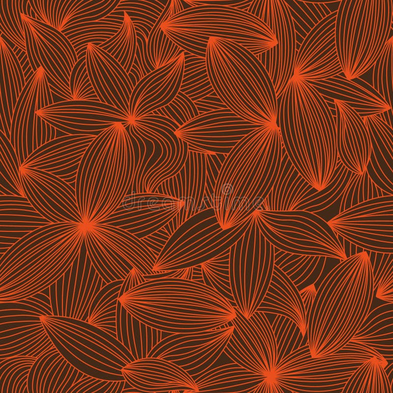 Zentangle Flowers Seamless Pattern Stock Vector - Illustration of ...