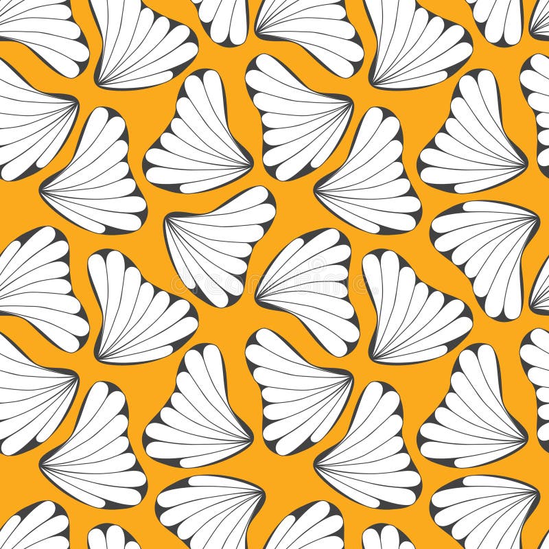 Meditative Drawing of Abstract Shapes Form a Seamless Pattern with ...