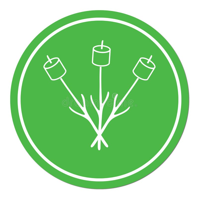 Zephyr on skewer icon stock vector. Illustration of icon - 90636839