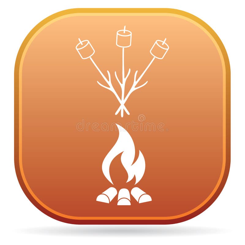 Zephyr on skewer icon stock vector. Illustration of zephyr - 132673403