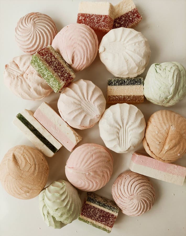 Zephyr Sweet Sweets Pastila Yummy Stock Photos - Free & Royalty-Free ...