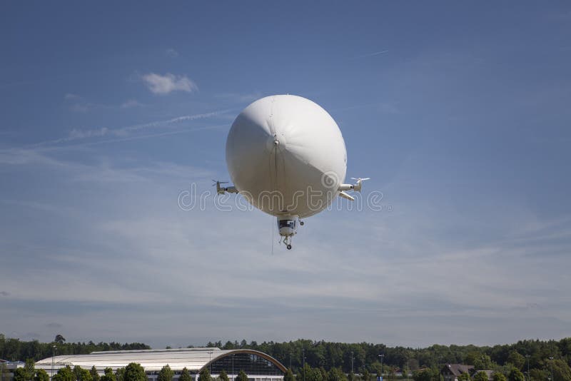 Red Zeppelin stock photo. Image of blue, freedom, clouds - 2621788