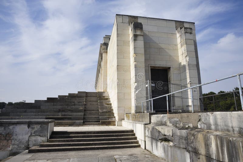 Zeppelin Field Grandstand stock image. Image of tiers - 10960585