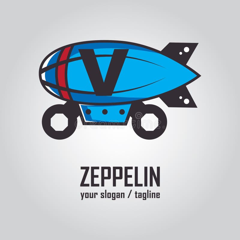 Zeppelin logo stock vector. Illustration of aviation - 97937837
