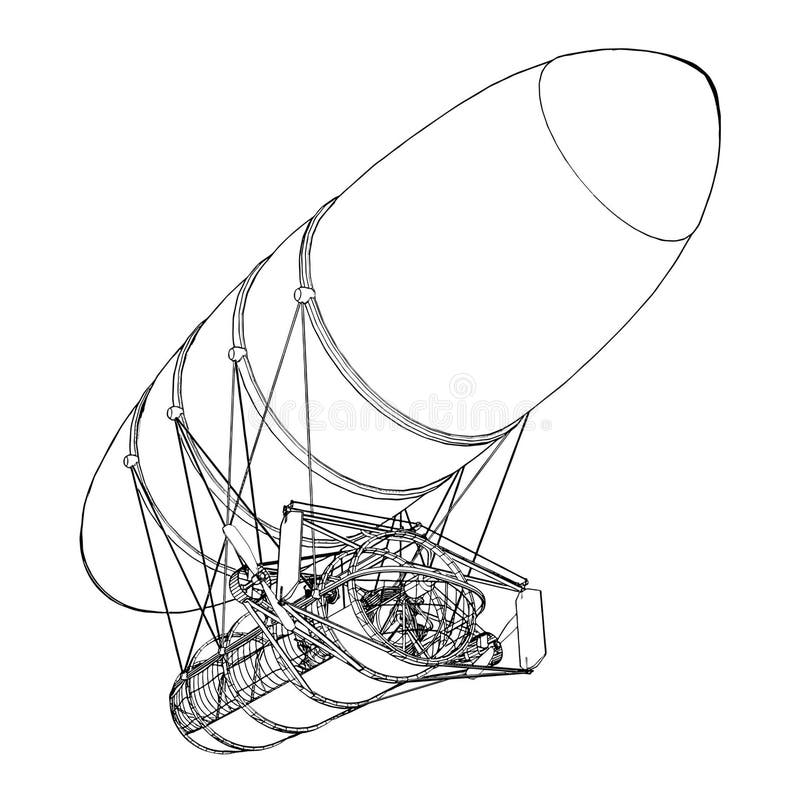 Zeppelin Vector 03 stock vector. Illustration of blue - 16679000