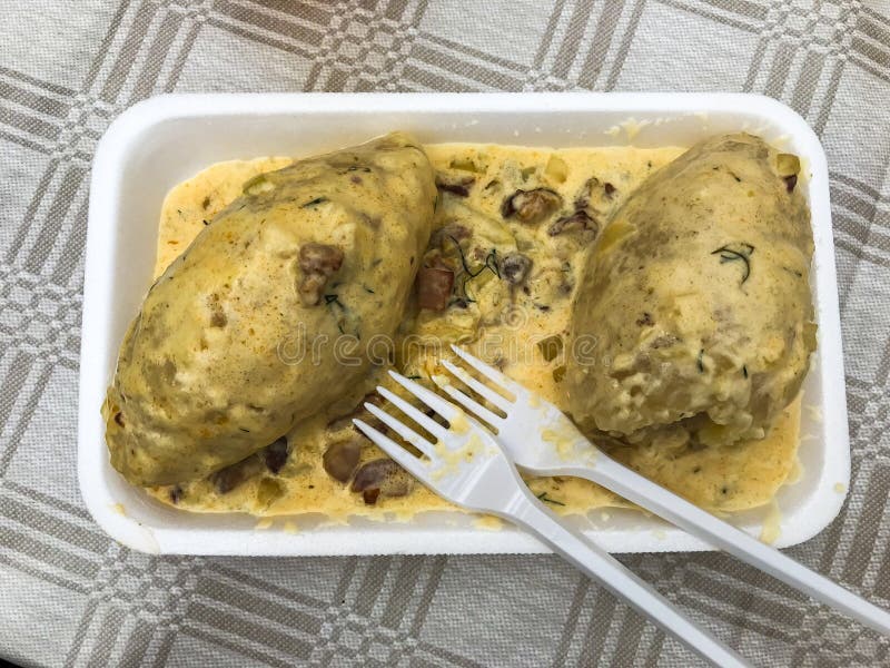 Cepelinai Zeppelins or Didzkukuliai is a Traditional Lithuanian Stock ...