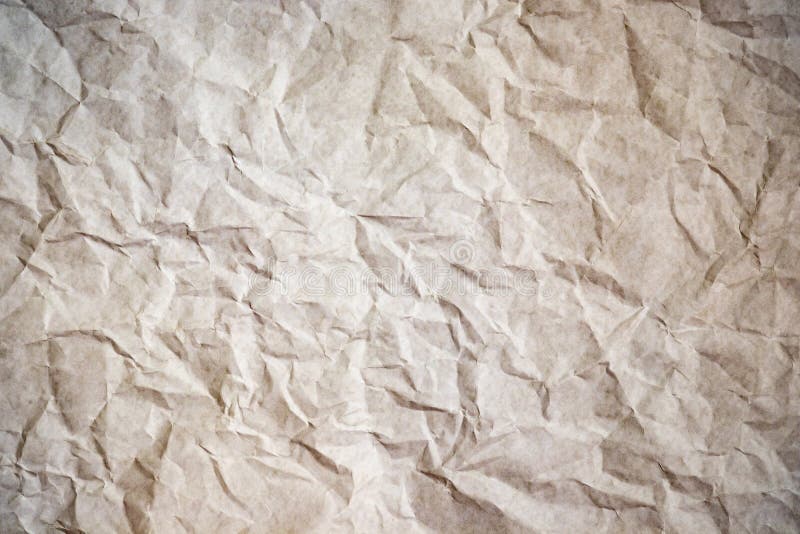 Zerknülltes Papier Textur Hintergrund Alt Gefaltetes Papier Stockbild ...