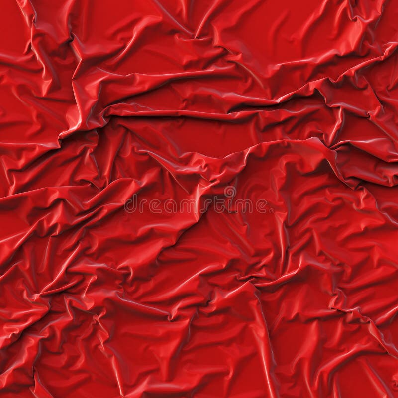 Zerknitterter roter Stoff stockbild. Bild von form, material - 55427203