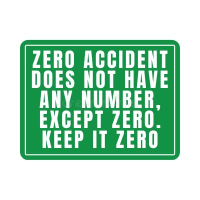 Zero Accident Stock Illustrations – 212 Zero Accident Stock ...