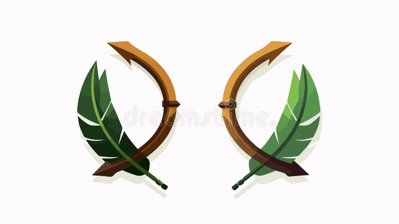 Zero and Arrow or Play stock vector. Illustration of directional ...