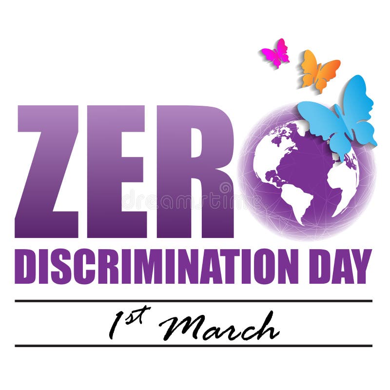 Zero Discrimination Day Stock Illustrations – 251 Zero Discrimination ...