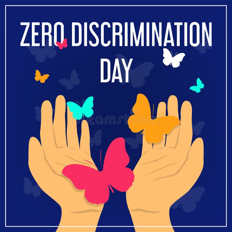 Zero Discrimination Day Web Banner Design. International Stock ...