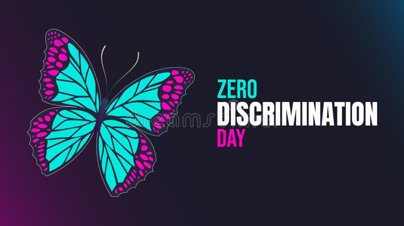 Zero Discrimination Day a World without Barriers Stock Vector ...