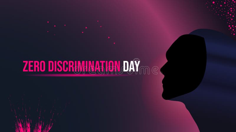 Zero Discrimination Day a World without Barriers Stock Vector ...