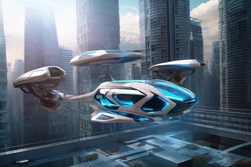 Zero Emissions Vehicles , Futuristic Autonomous Flying Vehicles - Ai ...