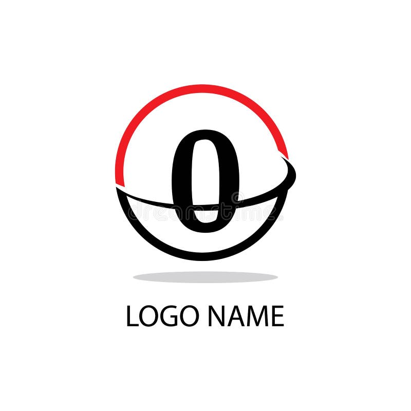 Zero Logo Vector Design Illustration Stock Vector - Illustration of ...