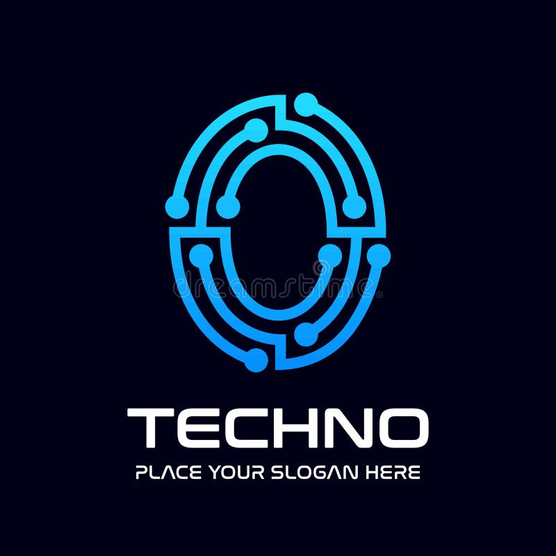 Number Zero Logo Technology Design Stock Illustrations – 369 Number ...