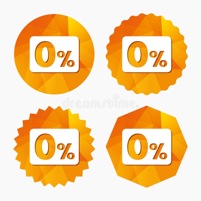 Zero Percent Badge Stock Illustrations – 592 Zero Percent Badge Stock ...