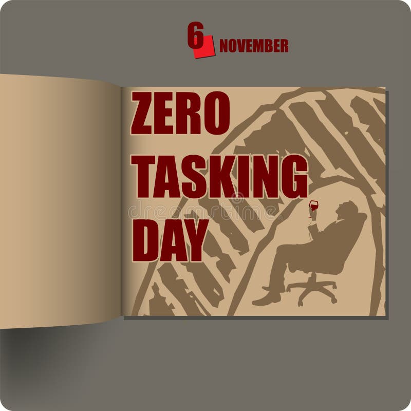 Zero Tasking Day Stock Illustrations – 6 Zero Tasking Day Stock ...