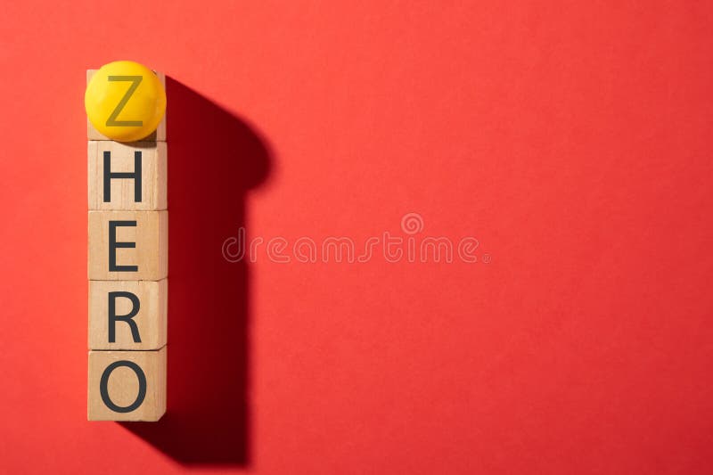 Zero Hero Motivational Text Inspiration Stock Photos - Free & Royalty ...