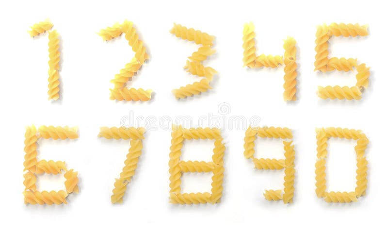 Pasta font stock image. Image of education, soup, type - 10794715