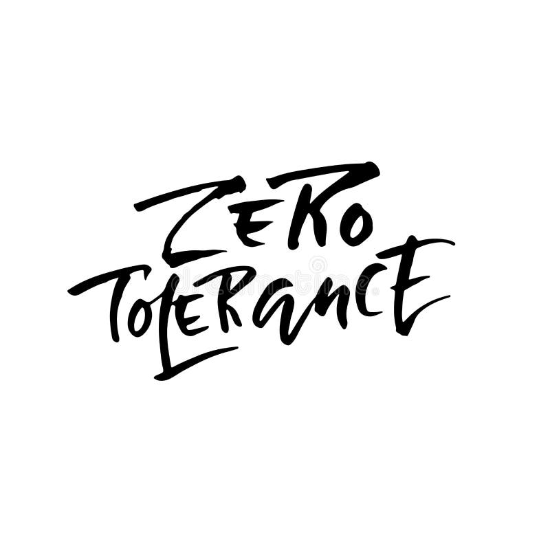 Zero Tolerance Stock Illustrations – 509 Zero Tolerance Stock ...