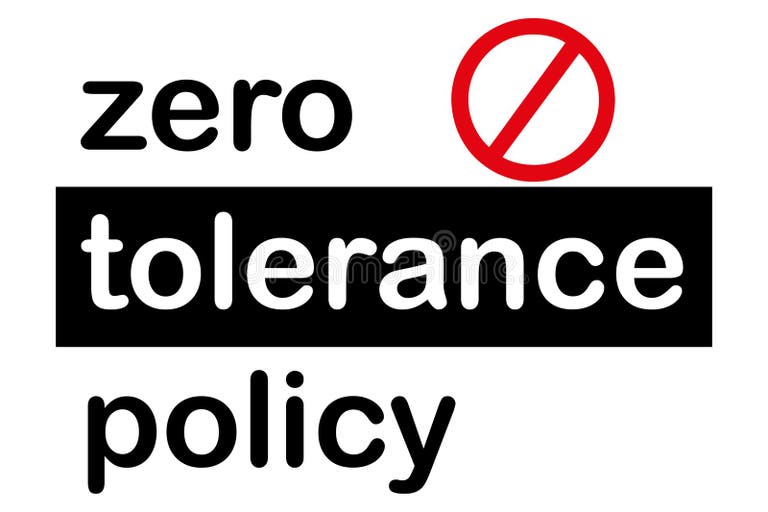 Zero Tolerance Stock Illustrations – 526 Zero Tolerance Stock ...
