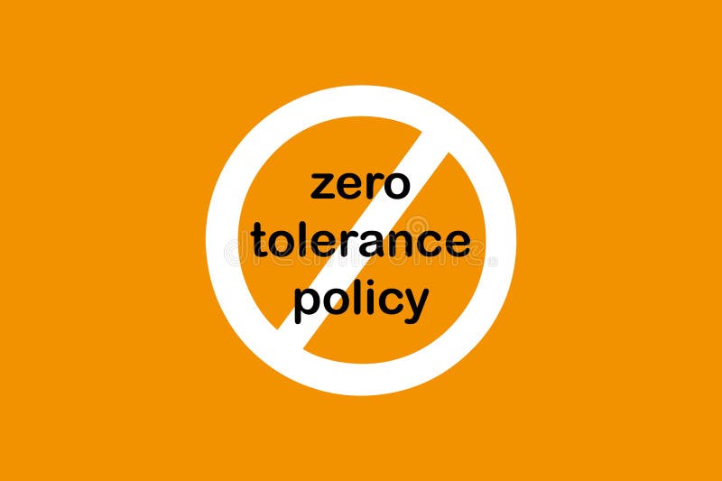 Zero Tolerance Stock Illustrations – 526 Zero Tolerance Stock ...