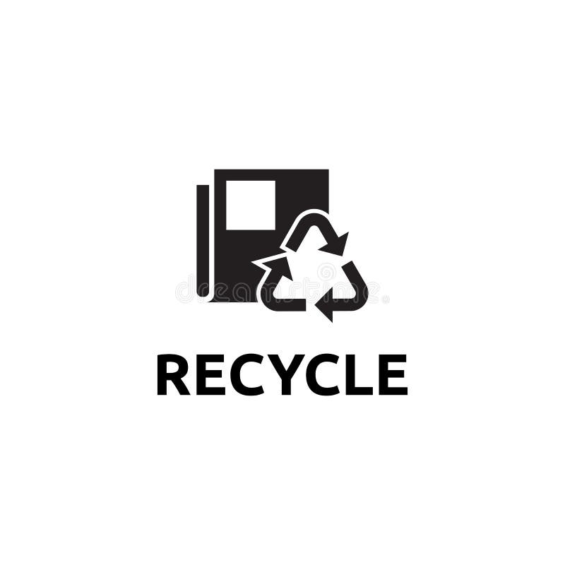 Zero Waste Campaign Logo Design. Reduce, Reuse, Recycle Stock Vector ...