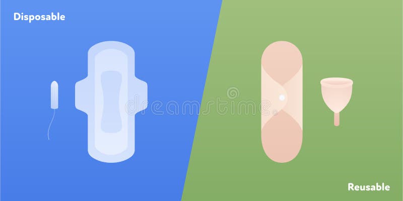 Reusable Pad Infographic Stock Illustrations – 33 Reusable Pad ...