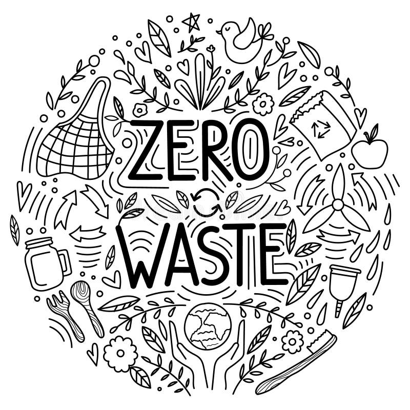 Zero Waste Concept, Recycle and Reuse, Reduce - Ecological Lifestyle ...