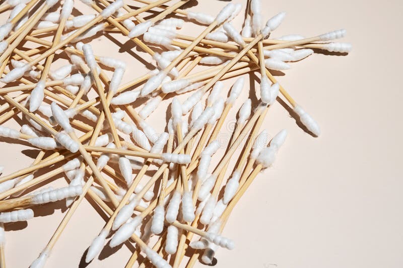 Zero Waste Ear Sticks Abstract Background Stock Photo - Image of bamboo ...