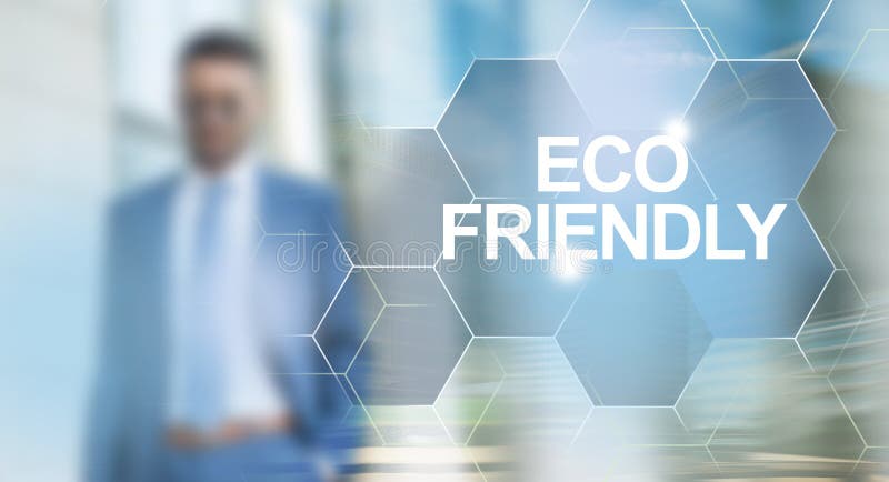 .Business Representative Solving Problems of Ecological Impact Stock ...