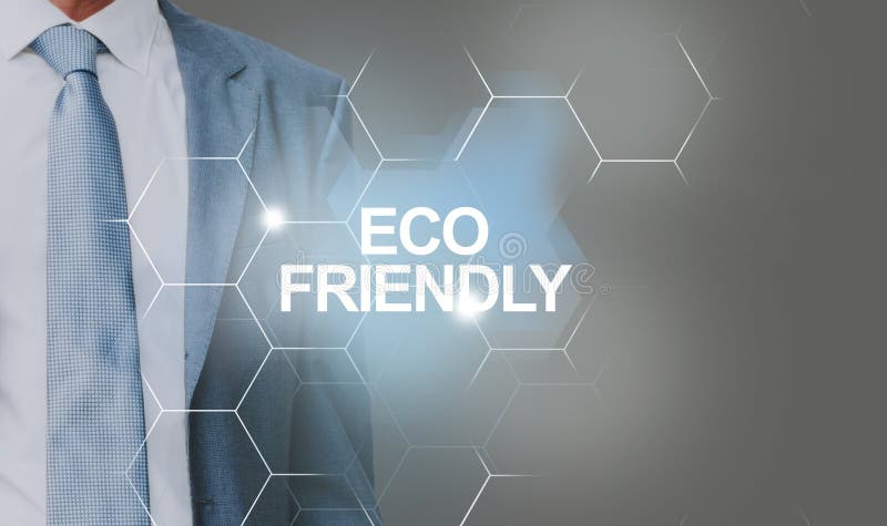 .Business Representative Solving Problems of Ecological Impact Stock ...