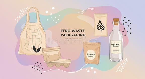Zero-waste Packaging Concept Featuring Eco-friendly Items: a Reusable ...