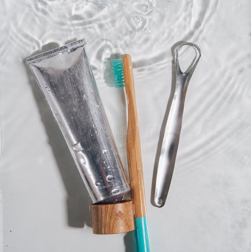 Zero Waste Set for Teeth Care Stock Photo - Image of minimalism ...