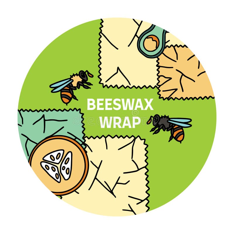Beeswax Wrap Stock Illustrations – 97 Beeswax Wrap Stock Illustrations ...