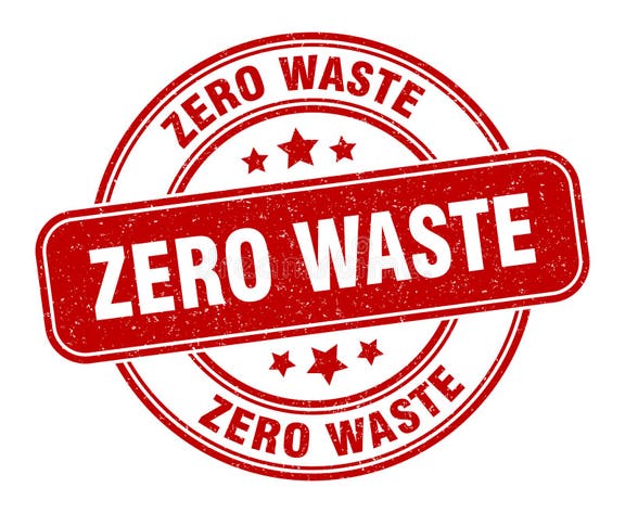 Zero Waste Stamp. Zero Waste Label. Round Grunge Sign Stock Vector ...