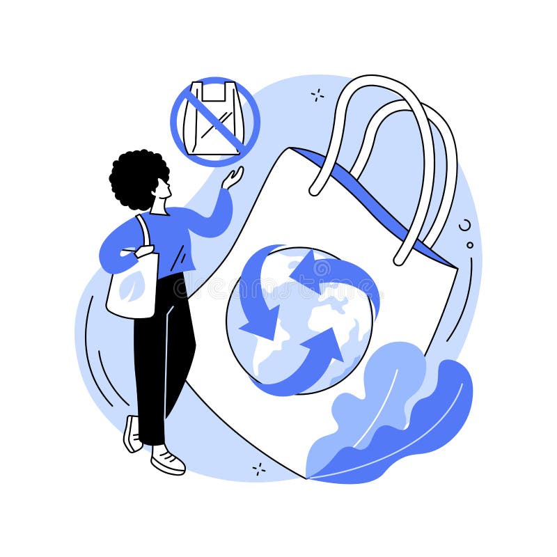 Zero Waste Technology Abstract Concept Vector Illustration. Stock ...