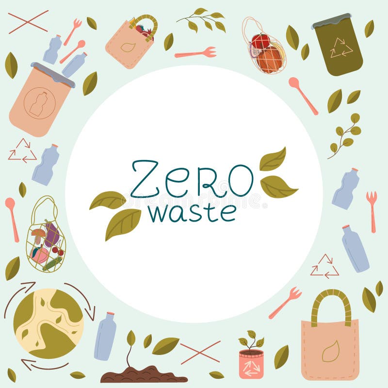 Zero West Concept, the Inscription Save the Planet. Vector Logo Design ...
