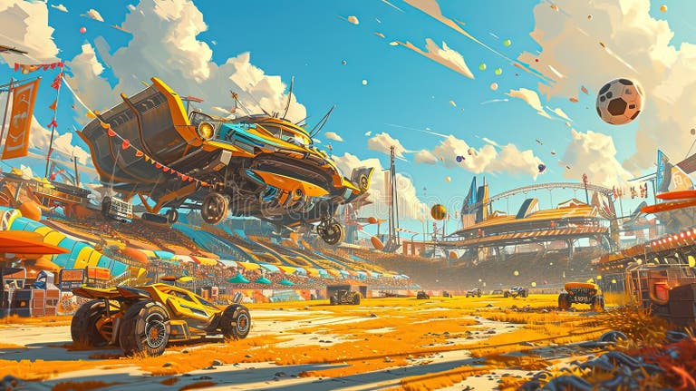 ZeroG Sports Extravaganza stock illustration. Illustration of ...