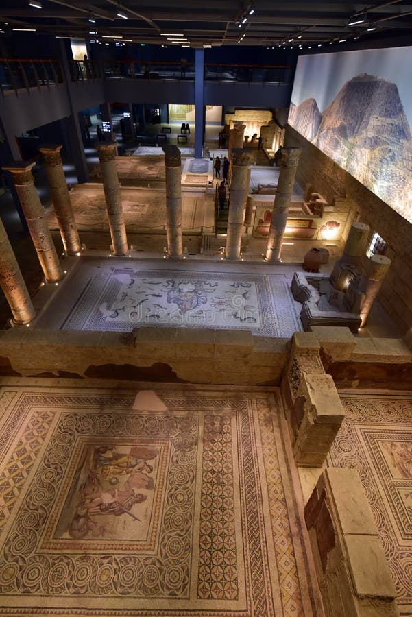Zeugma Mosaic Museum editorial photo. Image of prophet - 83481521